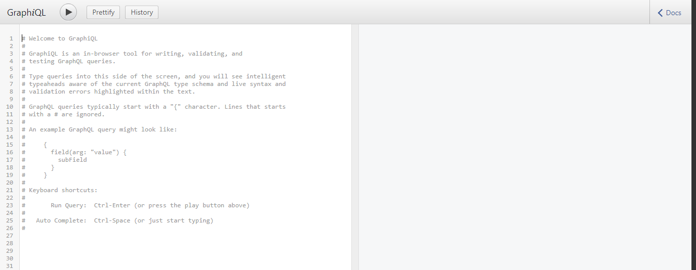 Starting Your First GraphQL Server