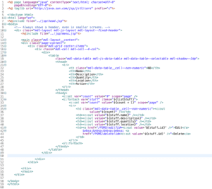 CRUD Application Simple Steps in Java using Servlet and JSP
