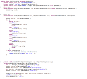 CRUD Application Simple Steps in Java using Servlet and JSP