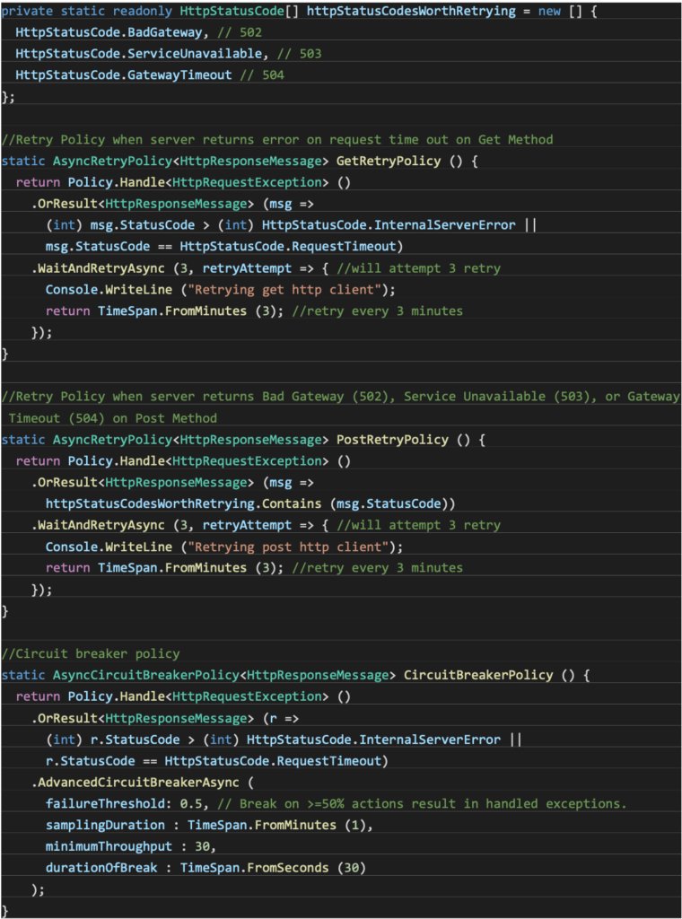 Improving Resiliency using IHttpClientFactory and Polly | Mitrais Blog