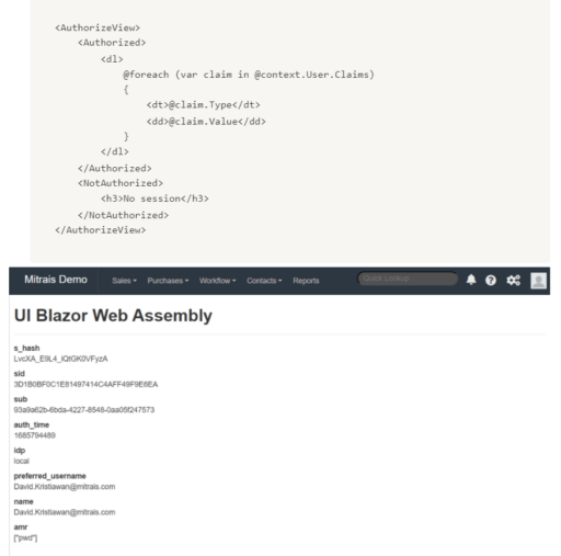 Blazor WebAssembly and Server App Authentication against IdentityServer4 | Mitrais