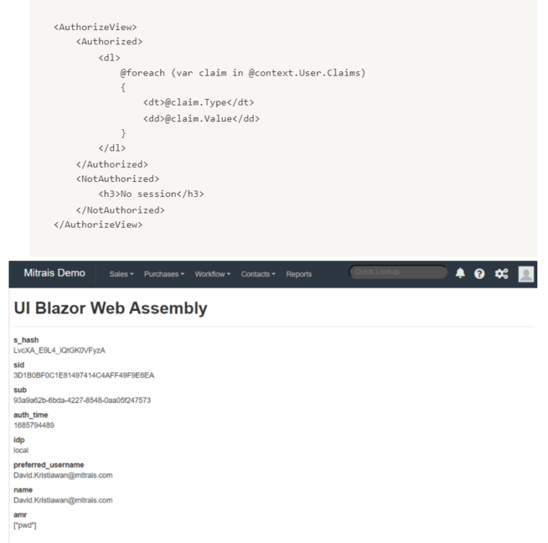 Blazor WebAssembly and Server App Authentication against IdentityServer4 | Mitrais